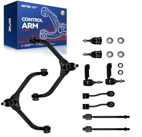 Amazon.com: IRONTEK 10pcs Front Upper Control Arms w/Ball Joints Sway ...