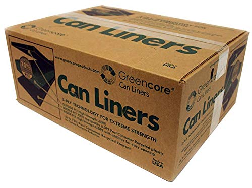 Greencore Industrial Can Liners, 33-39 Gallon 150ct: Amazon.com: Industrial & Scientific