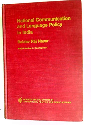National Communication and Language Policy in India : Amazon.in: Books