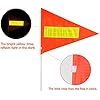 Amazon.com : Bike Flags with Pole for Safety 2 Set Bicycle Safety Flag ...