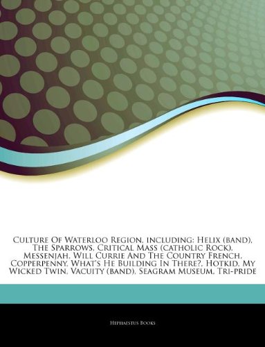 Amazon.co.jp: Articles on Culture of Waterloo Region, : Books ...
