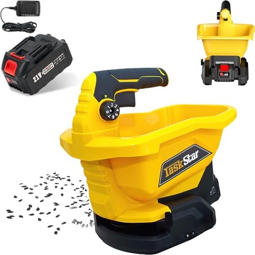Amazon.com : 𝟰𝟬𝟬𝟬𝙢𝘼𝙝 𝘽𝙖𝙩𝙩𝙚𝙧𝙮 𝙄𝙣𝙘𝙡𝙪𝙙𝙚𝙙 Fertilizer Spreader Seed Spreader ...