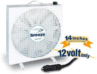 Amazon.com: High End 12 Volt Cab Fan 12V RV Cab Fan Mini RV Cab Portable Fan (12 Inch Blade ...