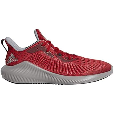 adidas Alphabounce + Shoe - Unisex Running Power Red/Tech Silver/Core Black