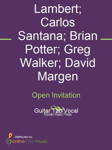 Open Invitation - Kindle edition by Brian Potter, Carlos Santana, David ...