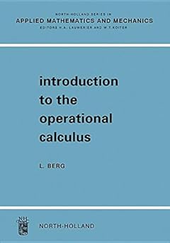 Amazon.in: Buy Introduction to the Operational Calculus Book Online at ...