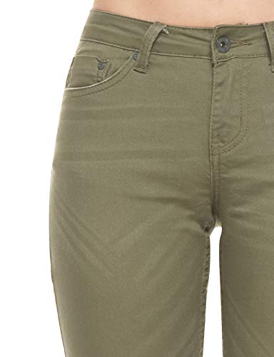 Buy Monkey Ride Jeans Women's Modern Slim Fit Jeans Skinny Stretchy Frayed Hem Ankle Pants 3 ...