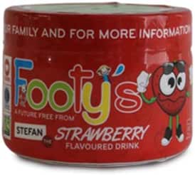 Footy’s Flavoured Drink Powder Strawberry (sugar free) Keto, Banting ...