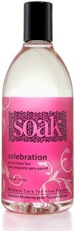 Amazon.com: SOAK WASH 12 Oz Rinse Free Wash for Handknits (Celebration ...