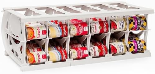 FIFO Can Tracker | Stores 54 cans | Rotates First in First Out | Canned ...