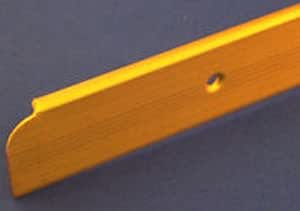 Rolabond Kitchen Worktop Trim End Cap Matt Gold 40mm x 630mm : Amazon ...