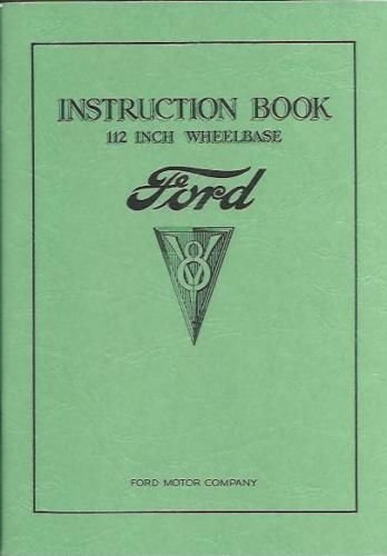 COMPLETE & UNABRIDGED 1934 FORD CAR & TRUCK 112 INCH WHEELBASE V8 - 8 ...