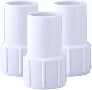 Amazon.com: Aquatix Pro Pool Vacuum Hose Cuff 1-1/2", 3 Pack, Threaded ...