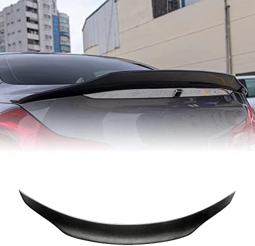 Amazon.com: WheelX Real Carbon Fiber Rear Spoiler Compatible with 2007 ...