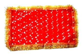 Red Colour Chuni, Mata Chuni Pack (1 pack containing 2 chunnis ...