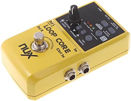 Amazon.com: NUX Loop Core Stereo Guitar Looper Pedal, 6 hours recording ...