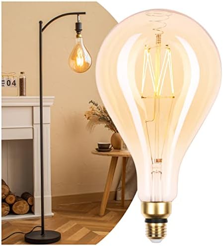 Amazon.com: FLSNT LED Large Decorative Pendant Light Bulbs 60W ...
