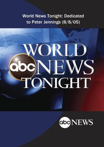 Amazon.com: ABC News World News Tonight: Dedicated to Peter Jennings (8 ...