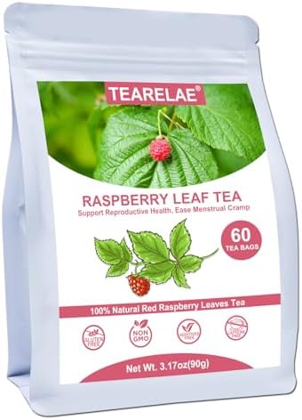 Amazon.com : TEARELAE - Raspberry Leaf Tea - 1.5g x 60 Count - Premium ...