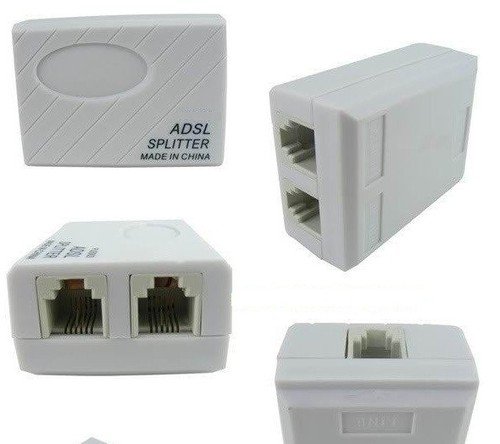 Yash Vision ADSL Internet Phone Filter Splitter Broadband Modem Box ...