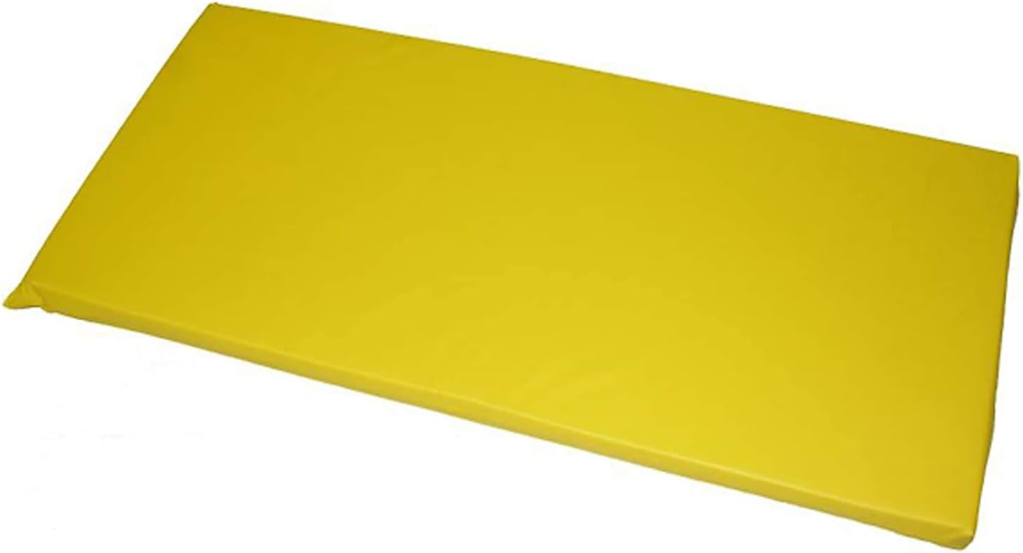 Amazon.com: KinderMat, Rainbow Designer Mat, Yellow, 2-Inch Thick Rest ...