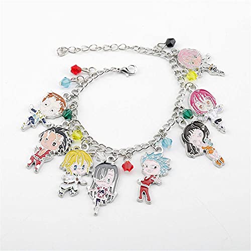 HANCHANG Anime Charm Bracelet Cool Anime Figure Bracelet Anime Lover ...