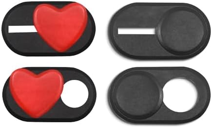 Amazon.com: Vliigts Webcam Cover Slide (4-Pack) - Camera Cover Slider ...