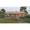 Generic 24x24 Tiny Home Cabin Building Plans - 2 Bedrooms, Living Room ...