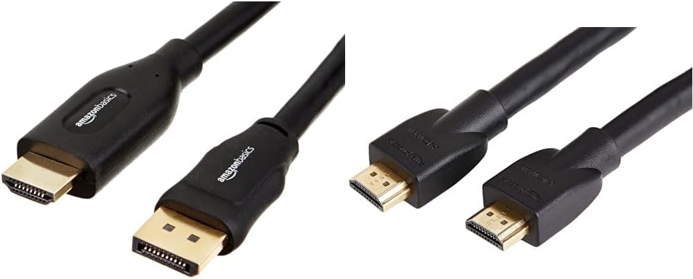 Amazon.com: Amazon Basics Uni-Directional DisplayPort to HDMI Display ...