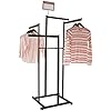 Amazon.com: Econoco - 4-Way Straight Arm Rack - Metal Clothing Rack ...
