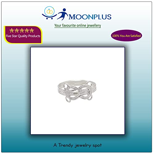 Buy MOONPLUS Silver Pavithra Ring/Mothiram at Amazon.in