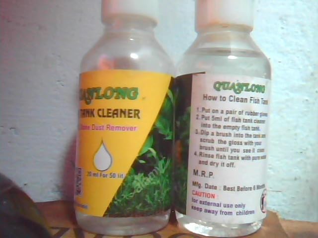 VAYINATO Quanlong (Pack Of 2 * 100ml) Fish Tank Cleaner | Salt & Stone ...