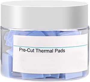 Set of 100/50 silicone heat transfer pads for improved hardware and ...