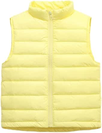Amazon.co.jp: QPQPQ 子供服 ベスト コート キッズ インナーダウンベスト スタンドネック ジャケット 無地 綿服 冬服 ...