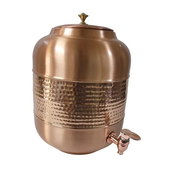Heavy-duty - copper water dispenser 10 litre | 100% pure copper matka ...