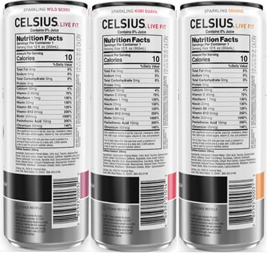 Snapklik.com : Celsius Sparkling Essential Energy Drink No Sugar Or ...