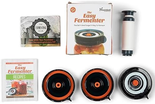Amazon.de: Nourished Essentials The Easy Fermenter Fermentation Lids ...