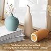 Amazon.com: Colorful Ceramic Vase Set of 3 - Small Vases Minimalism ...