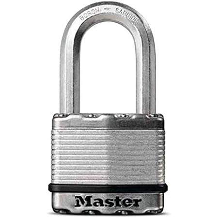 Master Lock Padlock Magnum Laminated 2" 2" Steel Uses M1 Key Blank ...