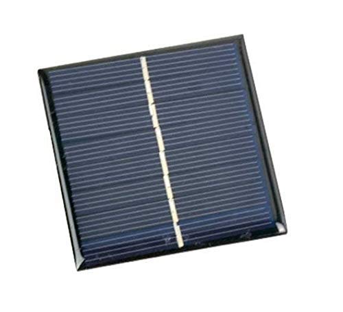 QBM Solar for DIY Square Shape Mini Solar Panel 6V-100 mAh (70 x 70 x ...