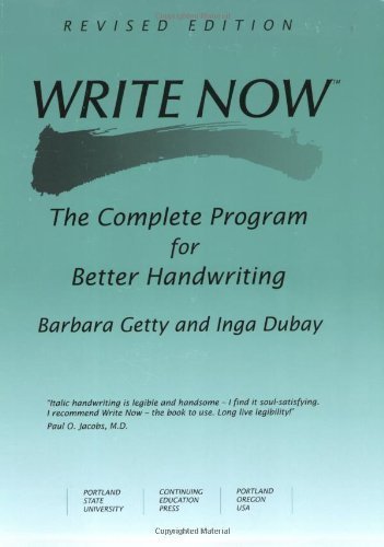 By Barbara Getty - Write Now: The Complete Program for Better ...