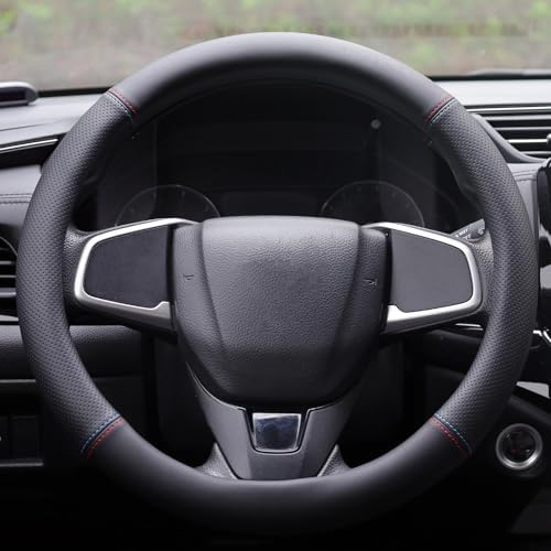 Amazon.com: XHRING Car Steering Wheel Cover for GMC Sierra 1500 2500HD ...