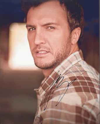 Country Singer Luke Bryan Signed 8x10 Photo In-person at Amazon's ...