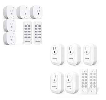 Remote Control Outlet Wireless Light Switch for Household Appliances ...