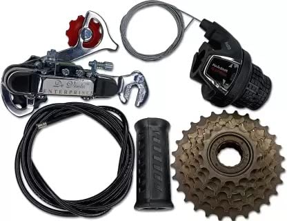 TOYSNMORE 6 Speed Bicycle Gear Set Racing Bike, Mountain Bike, Road ...