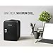 Amazon.com: Chefman Mini Portable Black Personal Fridge Cools Or Heats ...