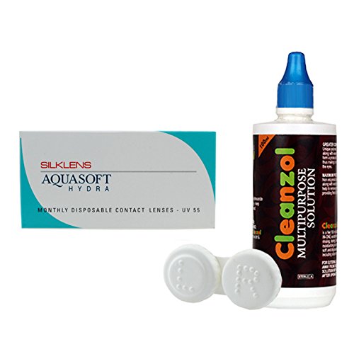 Buy Aquasoft Silklens Aquasoft Hydra Contact Lens - 6 Pieces (-9.5 ...