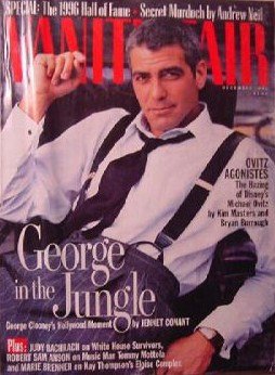 Vanity Fair Magazine December 1996 George Clooney (Single Back Issue ...