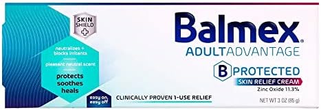 Amazon.com: Balmex Adult Advantage Rash Cream, 3 oz : Health & Household