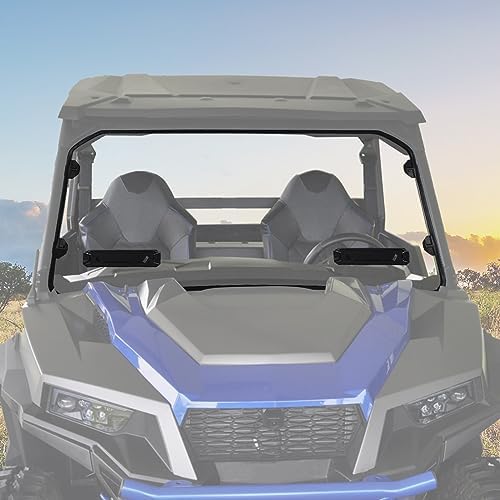 Amazon.com: Polaris GENERAL Windshield Full Tip-Out, Glass, Clear, Fits ...